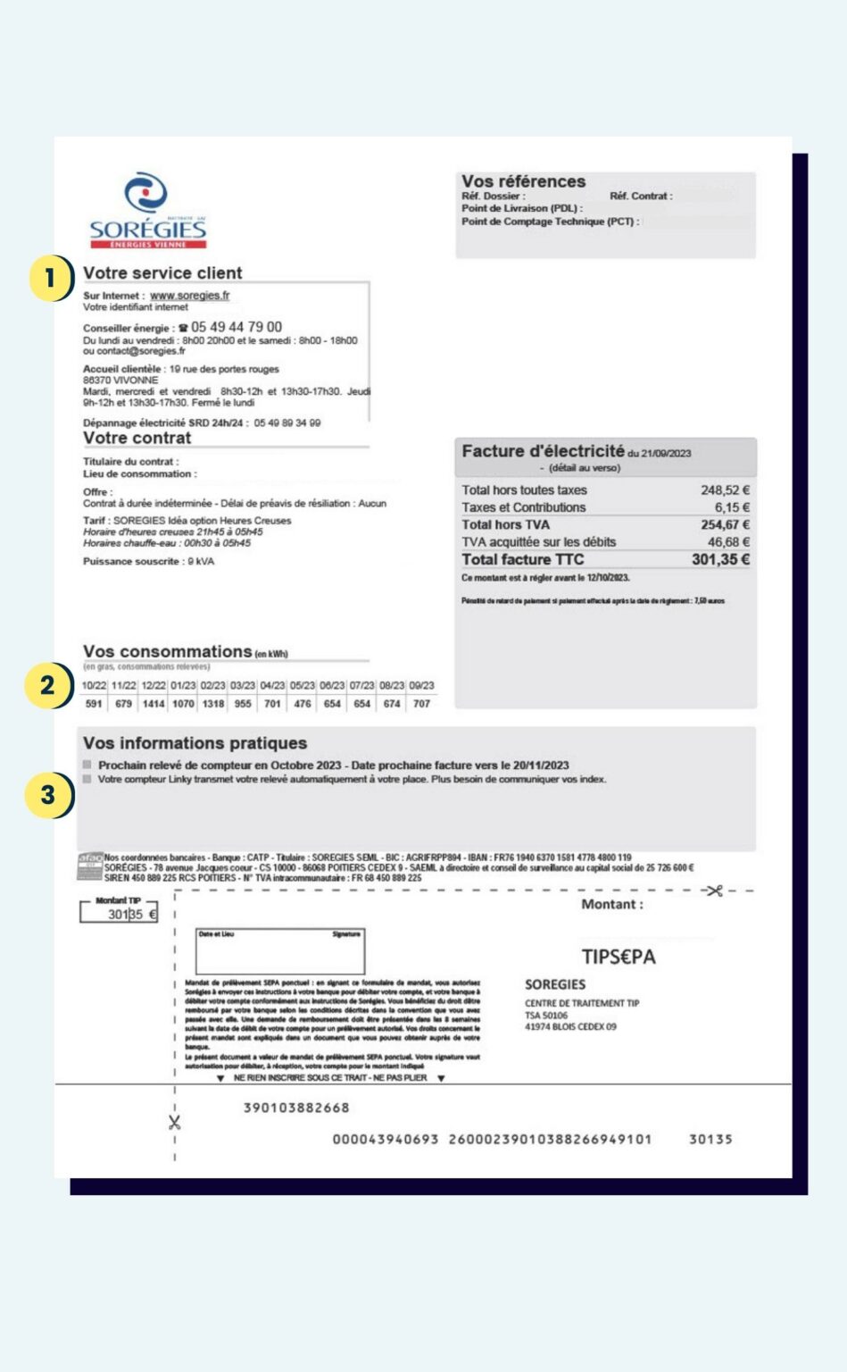 Le blog de l'énergie: Comprendre sa facture d'électricité - Sorégies fournisseur